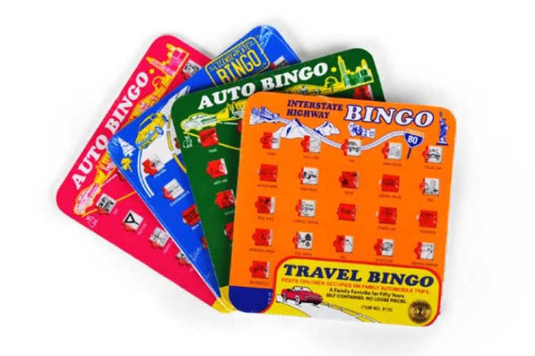 Auto & Interstate Bingo Car Games | Red Hill Cutlery