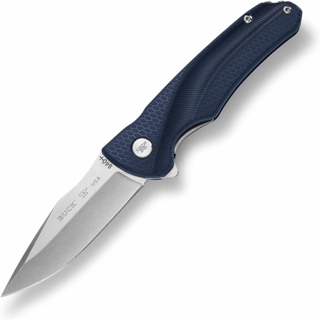 Buck Blue Sprint Flipper Liner Lock | Red Hill Cutlery