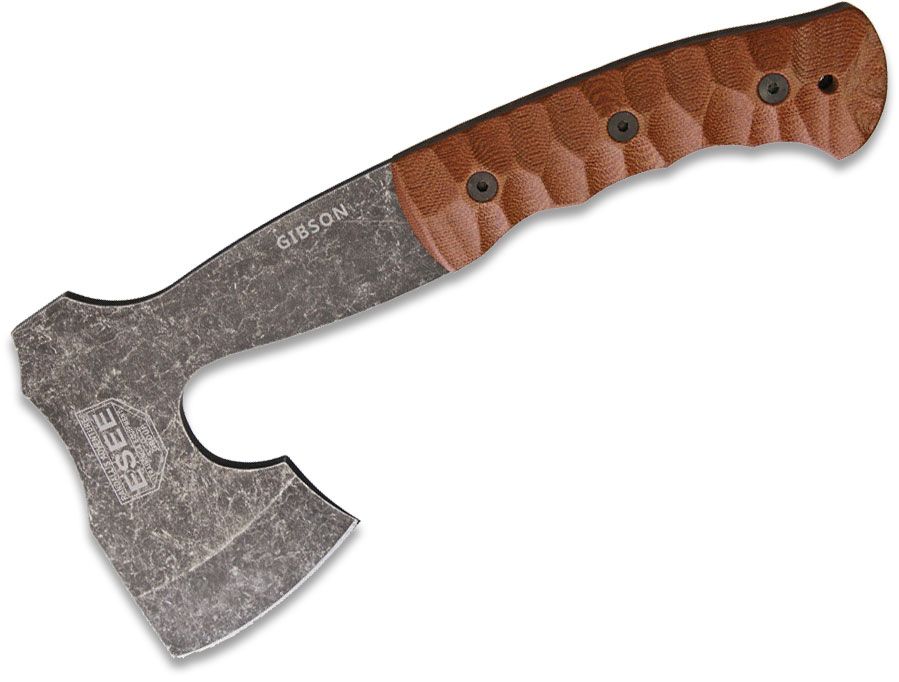 ESEE Sculpted Micarta Stonewash Gibson Axe - Red Hill Cutlery