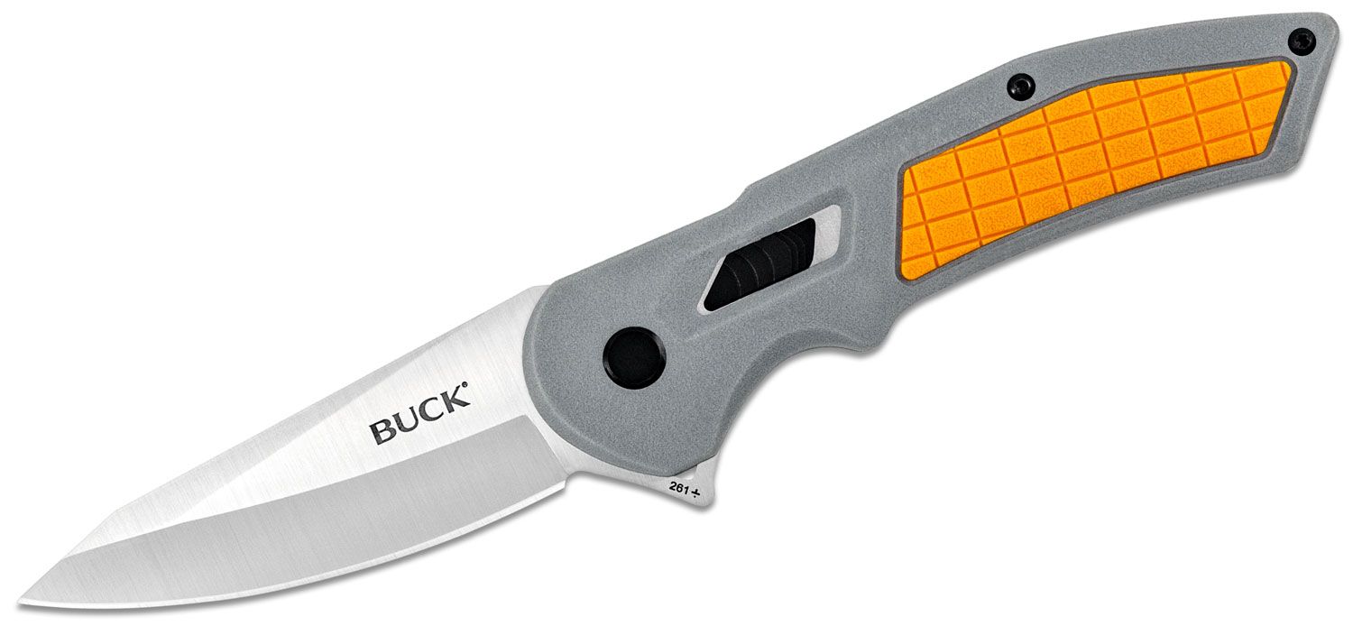 Buck Orange 261 Hexam Flipper - Red Hill Cutlery