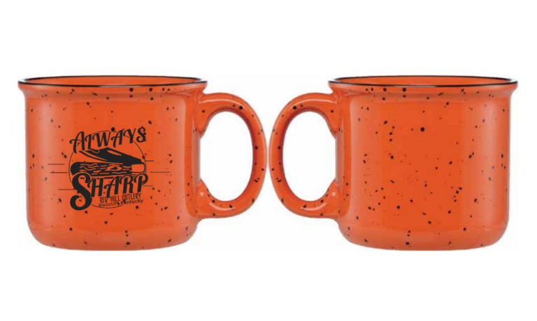 ALWAYS SHARP Red Hill Camper's Mug | Red Hill Cutlery