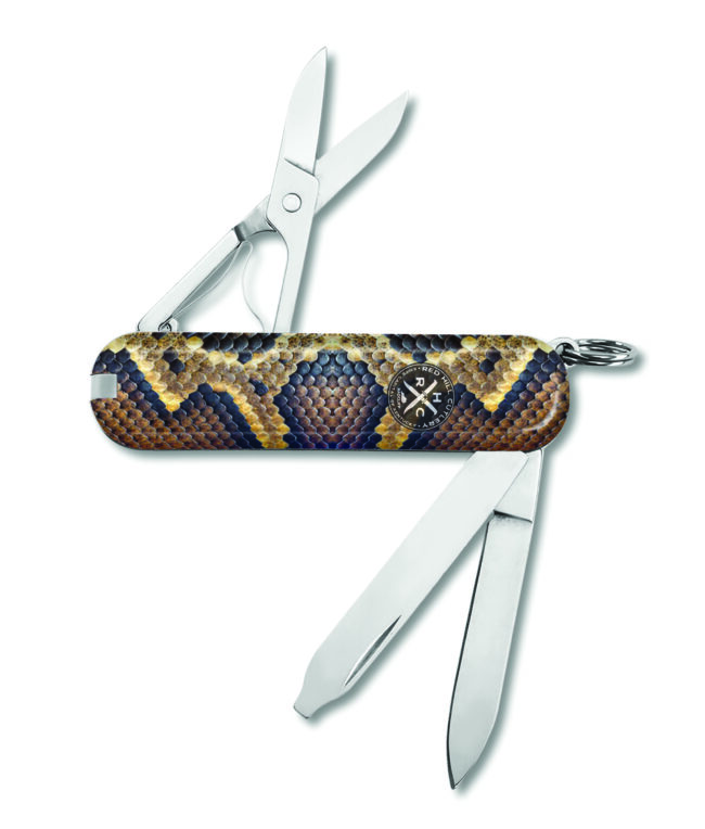 Victorinox Swiss Army Rattlesnake Snake Skin Classic SD | Red Hill Cutlery