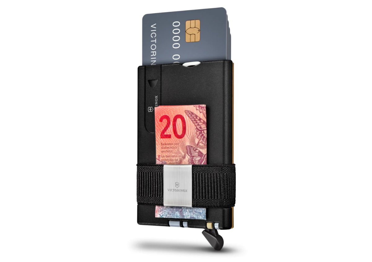 Victorinox Sharp Grey Smart Card Wallet SwissCard | Red Hill Cutlery