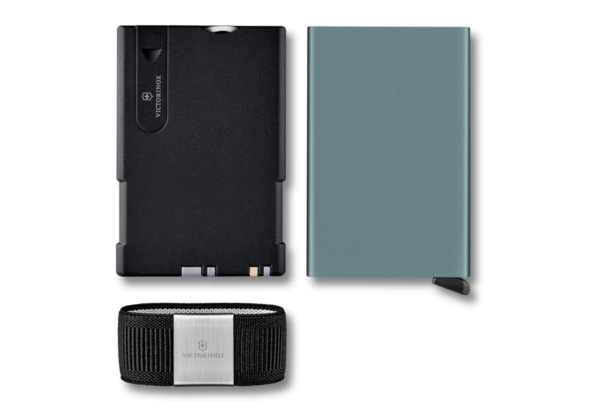 Victorinox Sharp Grey Smart Card Wallet SwissCard | Red Hill Cutlery