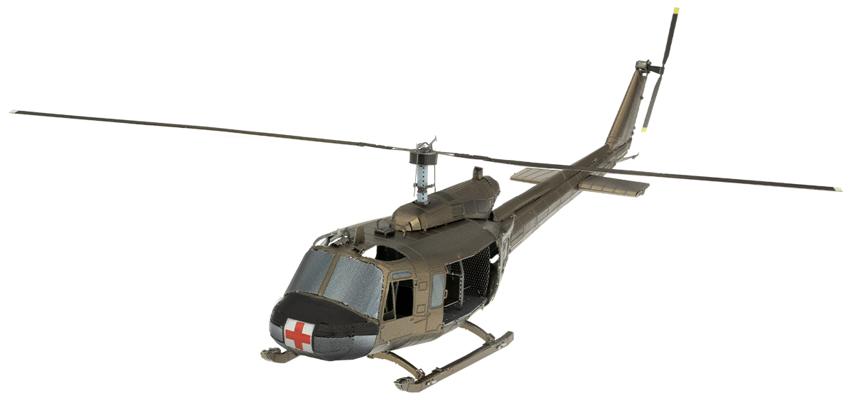 UH-1 Huey Metal Works Model Kit | Red Hill Cutlery