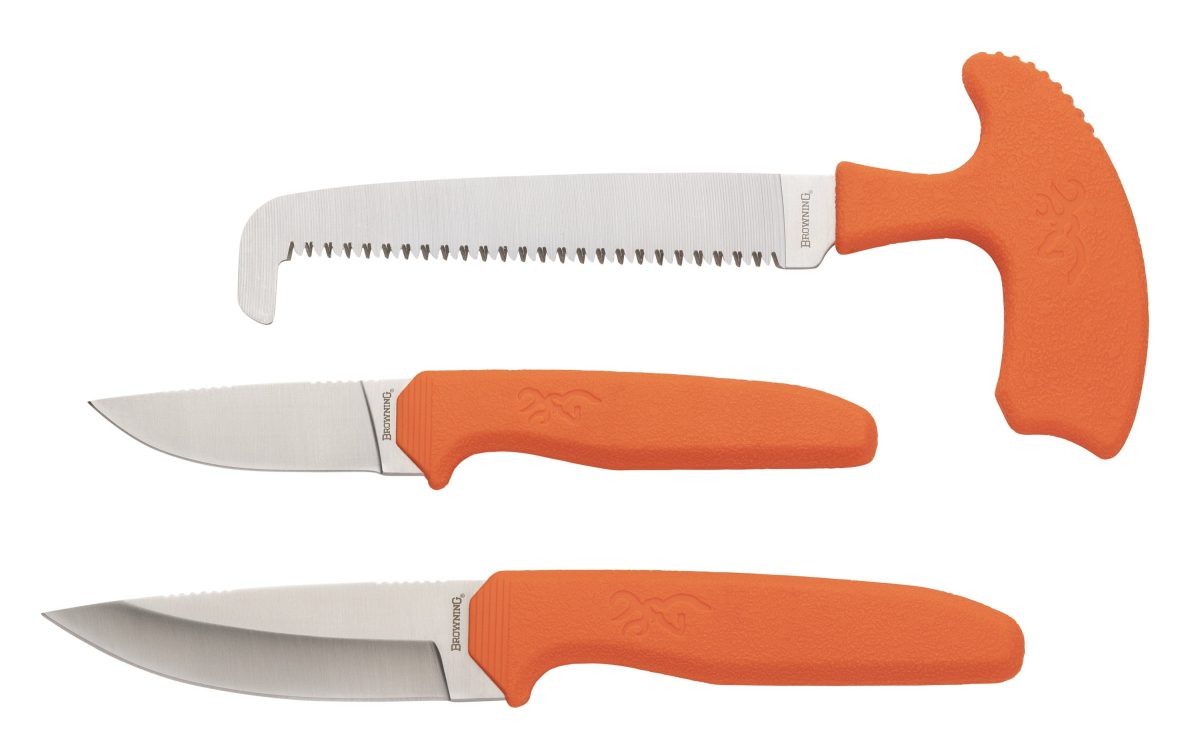 Browning Orange 3 Piece Sharp Ridge Combo | Red Hill Cutlery