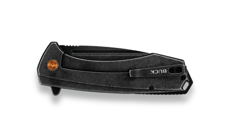 Buck Black and Copper Aluminum Ruckus Flipper - Red Hill Cutlery