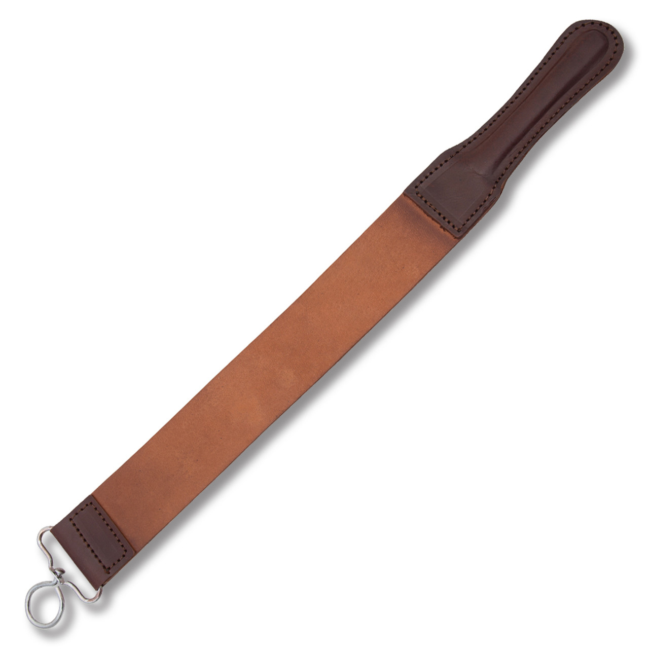 Brown Leather Razor Strop | Red Hill Cutlery