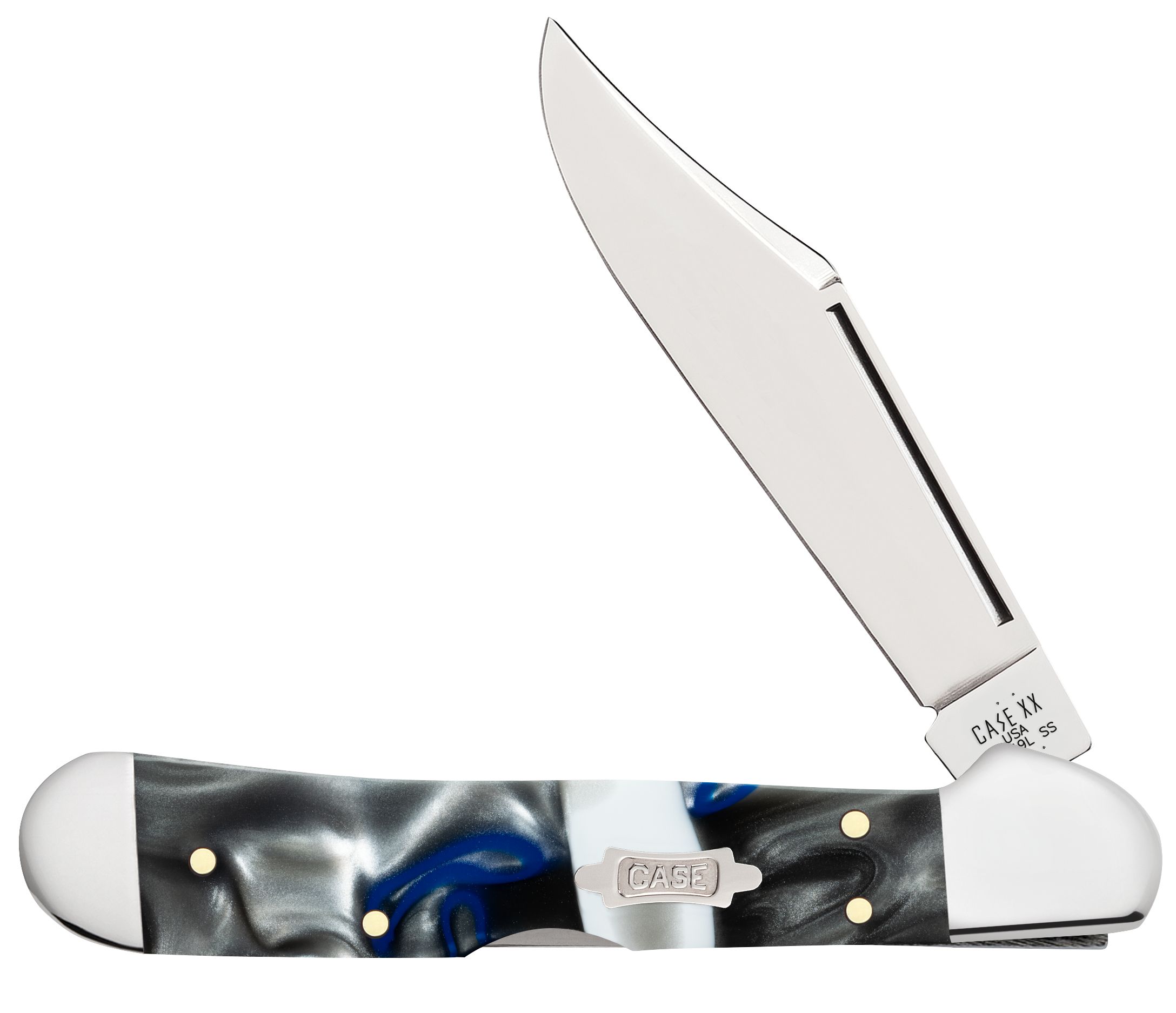 Case Pacific Tides Kirinite Mini Copperlock - Red Hill Cutlery