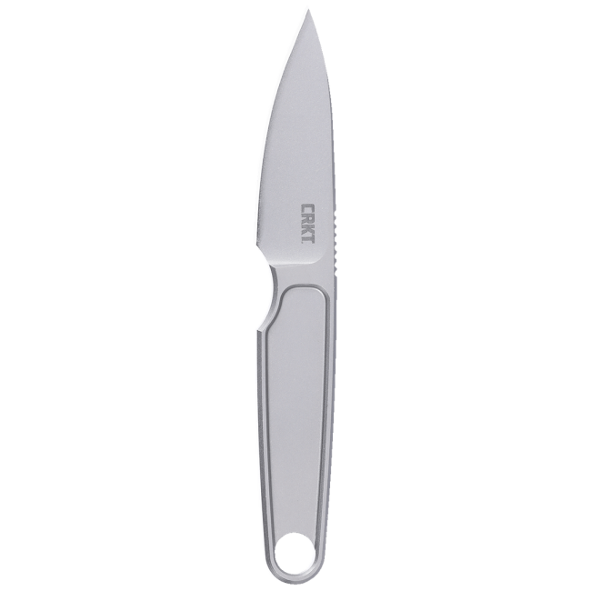 CRKT Gray Titanium HangTi Neck Knife | Red Hill Cutlery