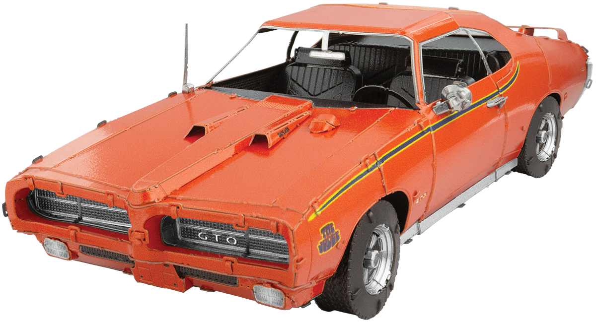 1969 Pontiac GTO Judge Metal Works Model Kit | Red Hill Cutlery