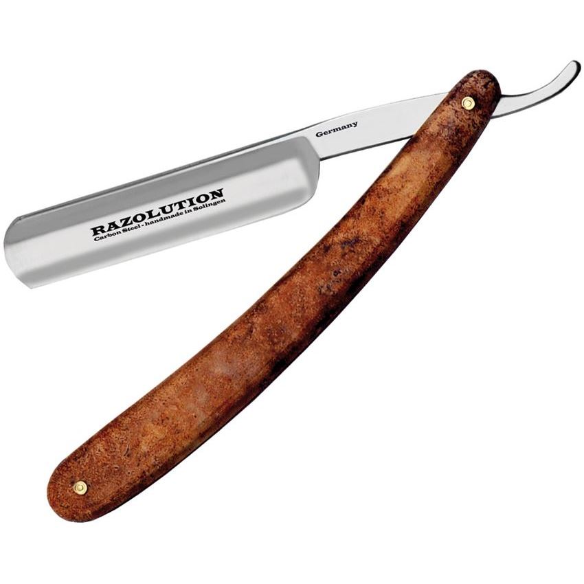 Razolution Amber Vintage Straight Razor - Red Hill Cutlery