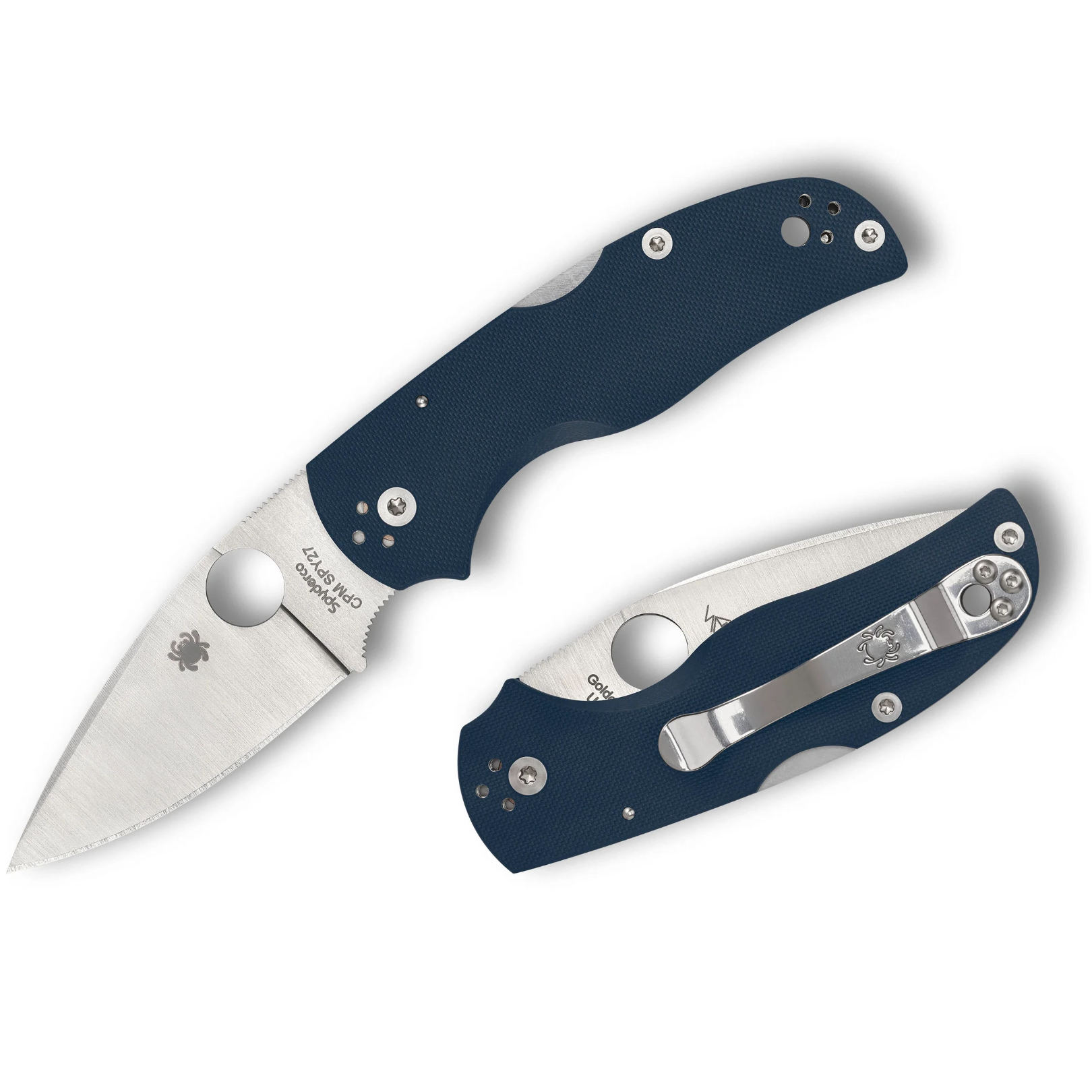 Spyderco Cobalt Blue G10 Native 5 | Red Hill Cutlery