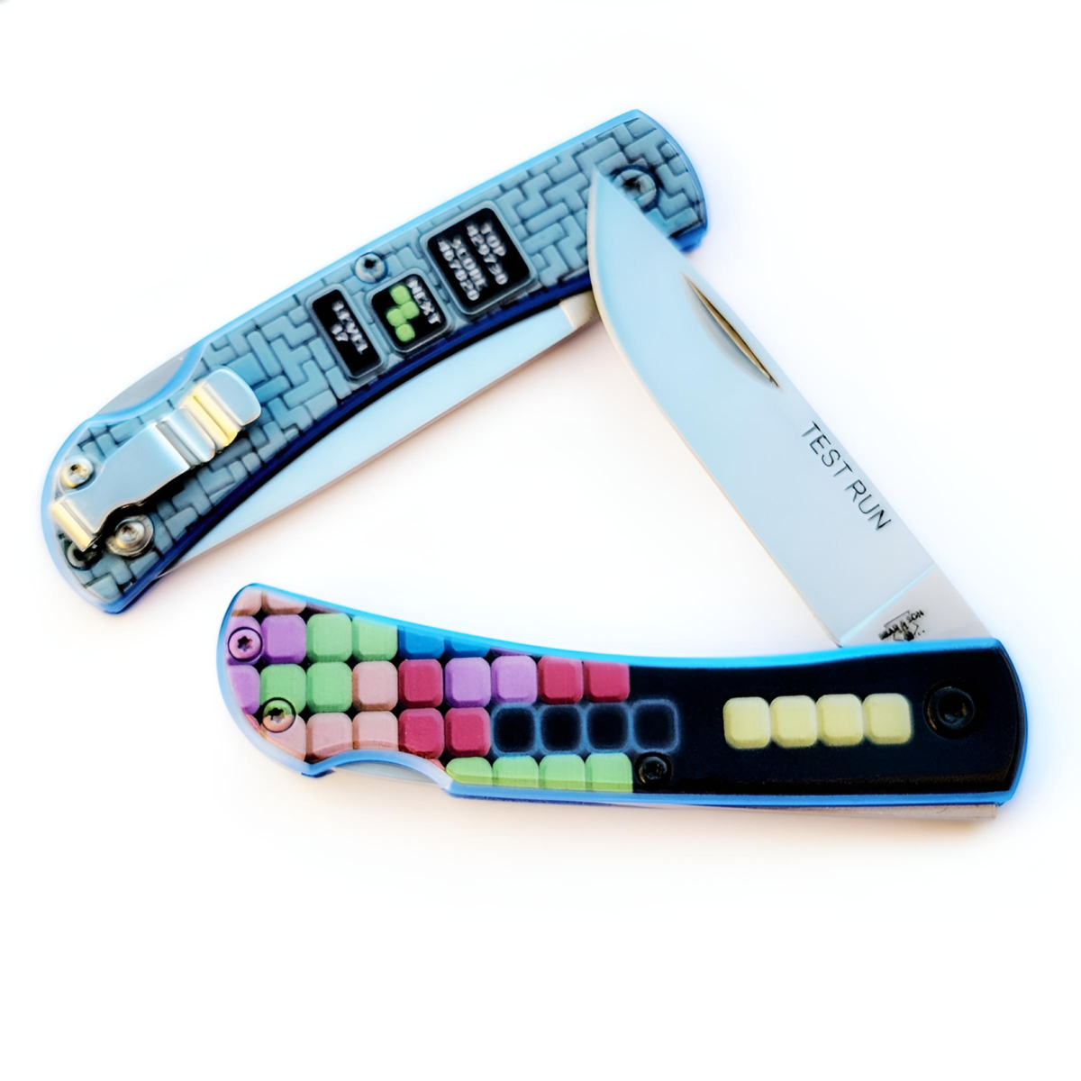 Bear TEST RUN Block Blast Tetris Video Game Farmhand | Red Hill Cutlery