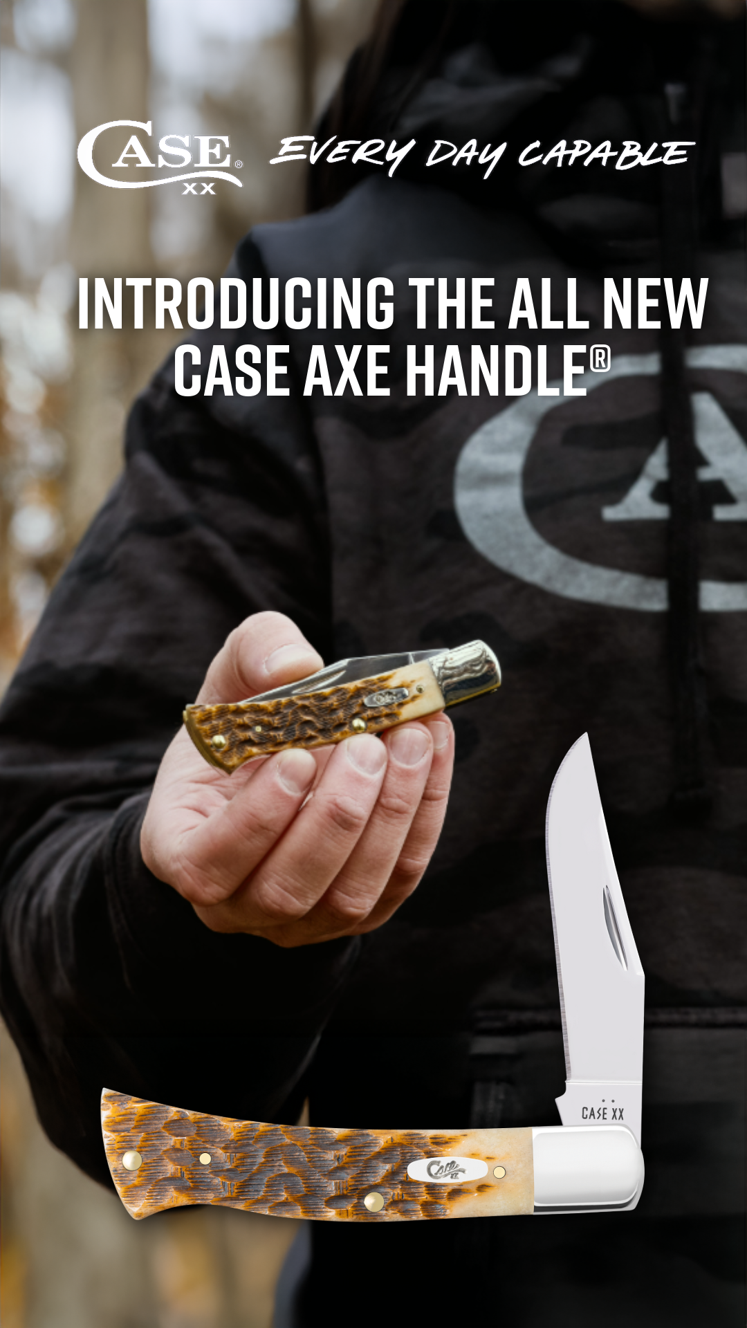 NEW Case XX Pattern: Bill Ruple's Case AXE Handle | Red Hill Cutlery